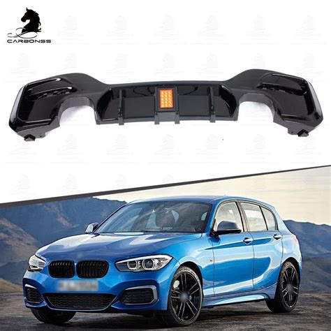 Bmw F20 Lci Dms Style Gloss Black Rear Bumper Diffuser Led Guangdong Carbonss Tuning Co Ltd