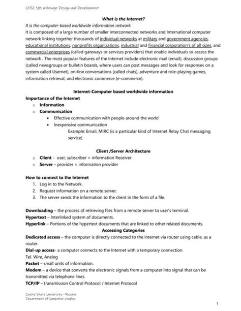 introduction to internet pptx
