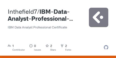 Github Inthefield Ibm Data Analyst Professional Certificate Ibm Data Analyst Professional
