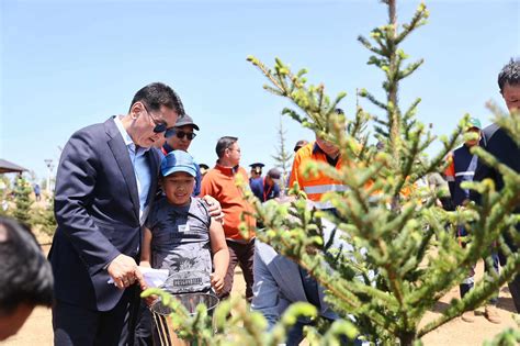 Шинэ Хархорум хотын бүтээн байгуулалт албан ёсоор эхэллээ Монгол Улсын Ерөнхийлөгчийн Тамгын Газар