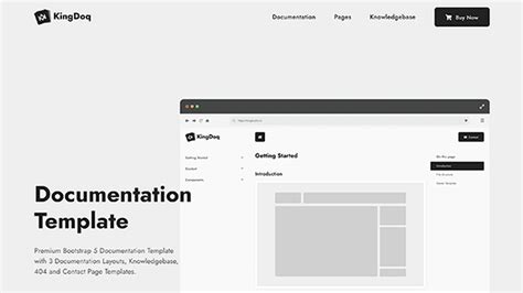 Comprehensive Documentation Website Templates Wrapbootstrap