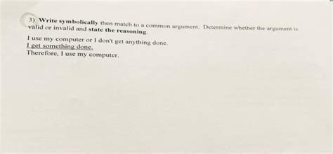 solved write symbolically then match to a common argument