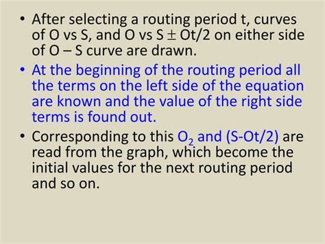 Flood Routingpptflood Routing And Control Ppt