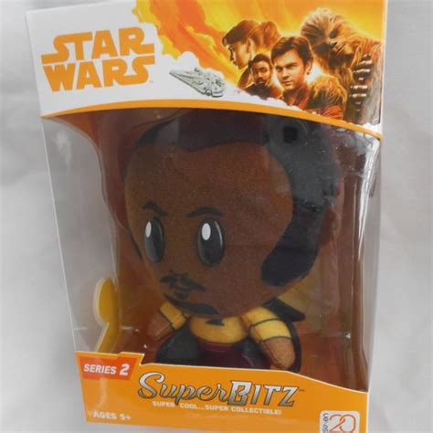Star Wars Toys Nib Disney Star Wars Super Bitz Plush Lando Calrissian Toy Figure Ages 5 Star Wars Toys Nib Disney Star Wars Super Bitz Plush Lando Calrissian Toy Figure Ages 5