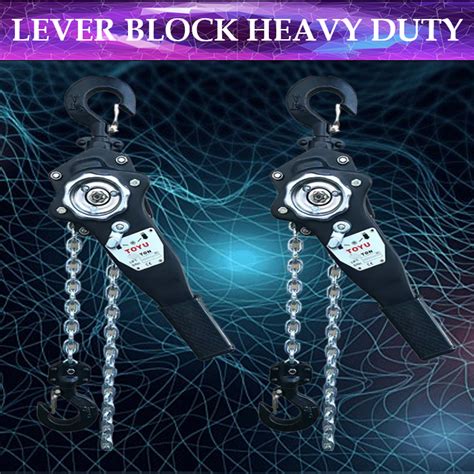 0 25t 20t Lever Block Heavy Duty Durable High Quality Block Manual Lever Chain Block [per