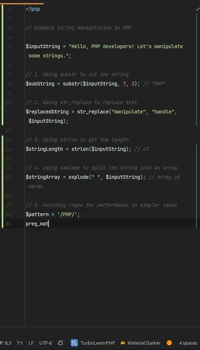 Which Php Functions Are Best For String Manipulation Master Php