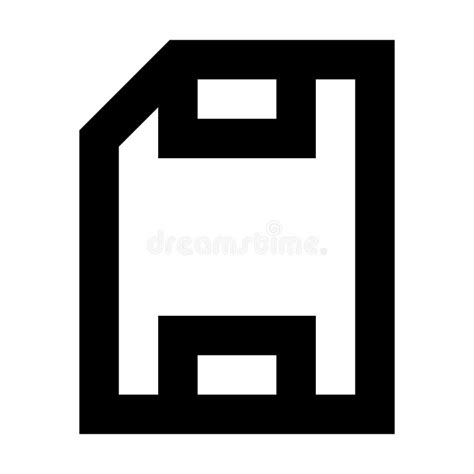 Save Icon Suitable For Website Ui Design Stock Vector Illustration