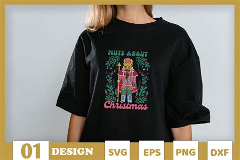 Nutcracker Nuts About Christmas Graphic By Skinite · Creative Fabrica
