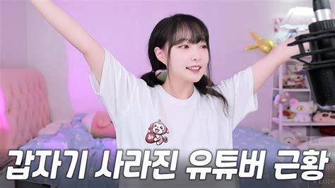 갑자기 사라졌던 유튜버 근황 공개 YouTube