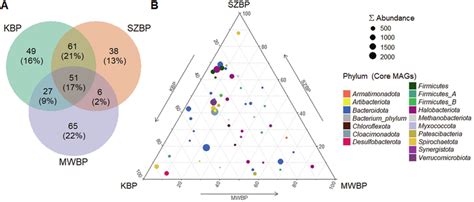 Analysis Of Core Microbiome Distribution A Venn Diagram Indicates The
