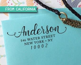 Return Address Label Etsy