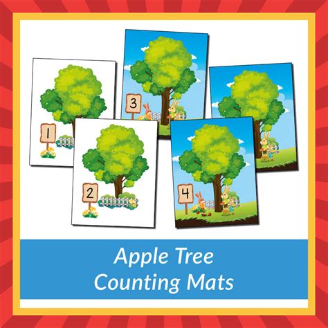 Apple Tree Counting Mats T Of Curiosity