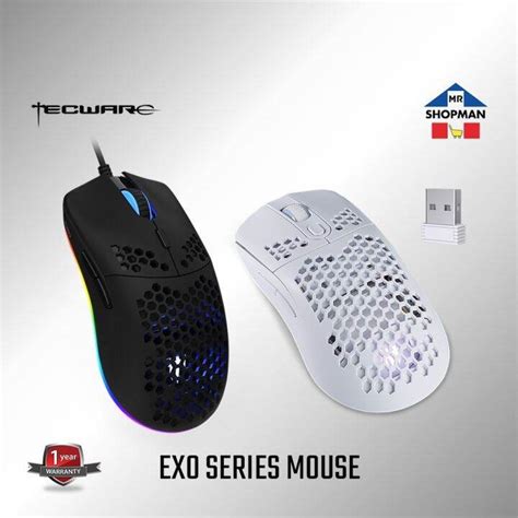 X Tecware Exo L Wired Exo Plus Wired Exo Wireless Rgb Gaming Mouse Lazada Ph