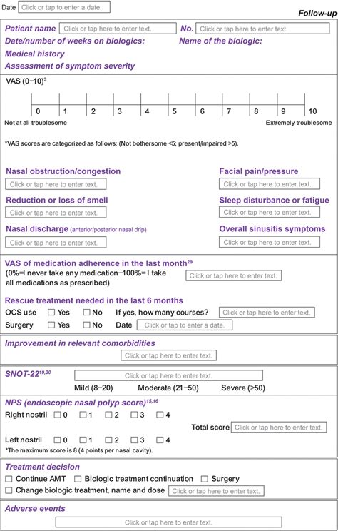 The N‐pass Follow Up Tool N‐pass Nasal Polyp Patient Assessment Download Scientific Diagram