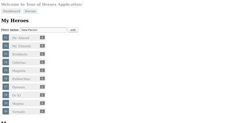 Github Ahmadelmalahangular5 Tour Of Heroes Learning Angular 5 Framework