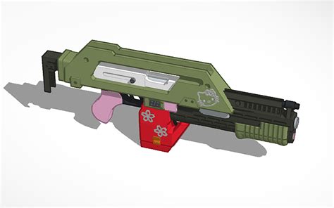 3d Design M41a Hello Kitty Edition Tinkercad