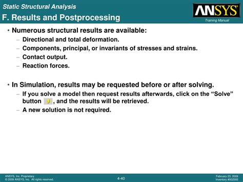 Ppt Chapter 4 Static Structural Analysis Powerpoint Presentation