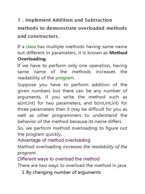 Method Overloading In Java Understanding How To Overload Methods By