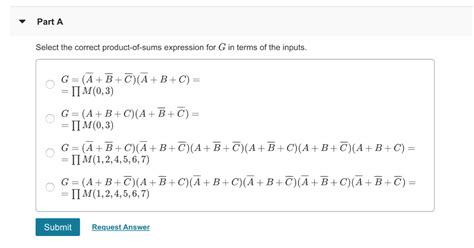 Solved Consider The Table Shown Below A B And C Represent