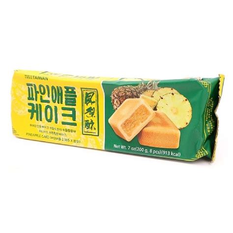 대만 파인애플케이크 200g 1박스 18개입 홈플러스 택배배송