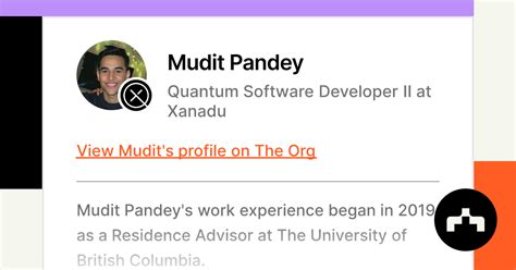 Mudit Pandey Quantum Software Developer Ii At Xanadu The Org