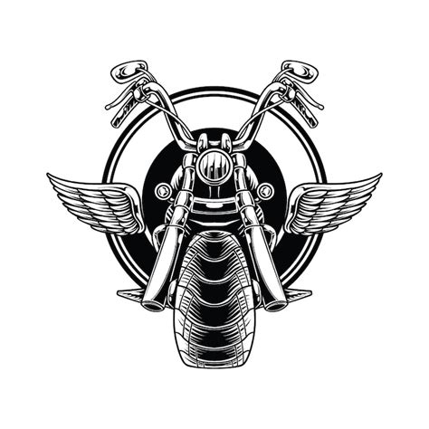 Premium Vector Motorcycle Vector Bnw