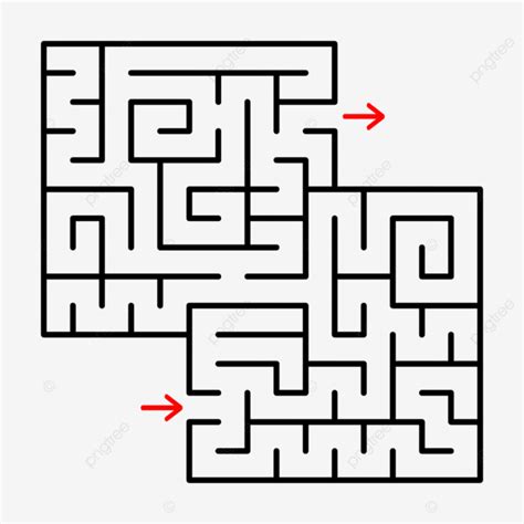 추상 광장 고립된 미로 선 어린이 벡터 Png 일러스트 및 벡터 에 대한 무료 다운로드 Pngtree