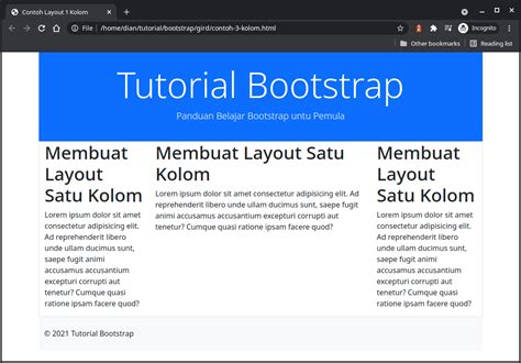 Tutorial Bootstrap Memahami Sistem Grid Untuk Membuat Layout