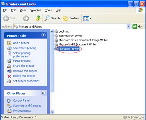 What Is Verypdf Pdfcamp Printer Why Cant I See It After Installation Verypdf Knowledge Base