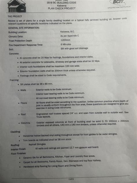 For A House In Kelowna With Code Refrence Numbers If