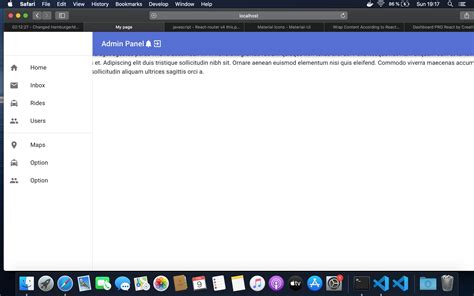 Javascript Content Hiding Behind Drawer Navigator Stack Overflow