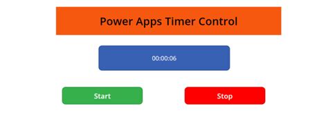 how to use power apps timer control with examples crmonce