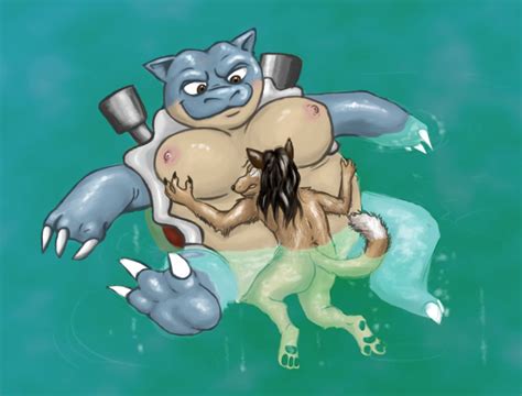 Rule 34 Amethystlongcat Anthro Ass Blastoise Breasts Brown Wantholf