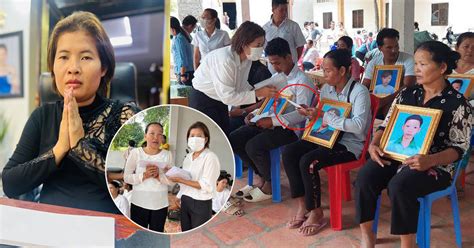 ឃើញហើយសែនខ្លោ ចចិត្ត នៅថ្ងៃនេះ ភរិយានាយ ពាក់មី បានយកថវិកា ទៅជូនក្រុមគ្រួសារនៃស ព