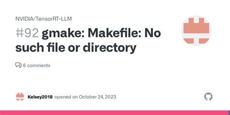 Gmake Makefile No Such File Or Directory · Issue 92 · Nvidia