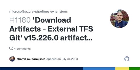 Download Artifacts External Tfs Git V152260 Artifact Download