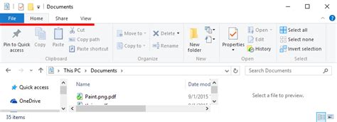 Get To Know File Explorers Ribbon Toolbar In Windows 10 Techrepublic