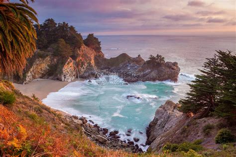 加州太平洋海岸bigsure区juliapfeifferburns州立公高清图片下载 正版图片504991725 摄图网