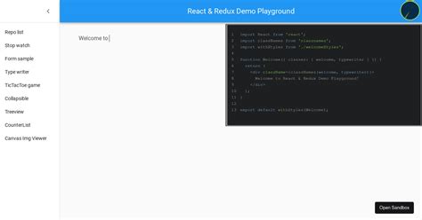 react pose examples codesandbox