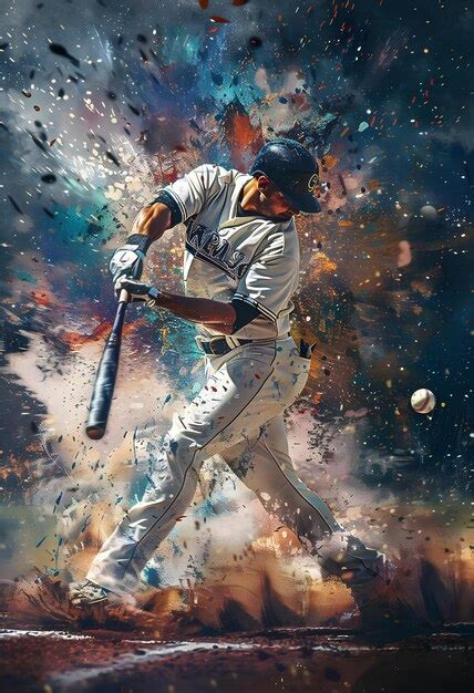 Baseball Ai Generated Image Premium Ai Generated Image