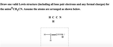 Ch2cn Lewis Structure