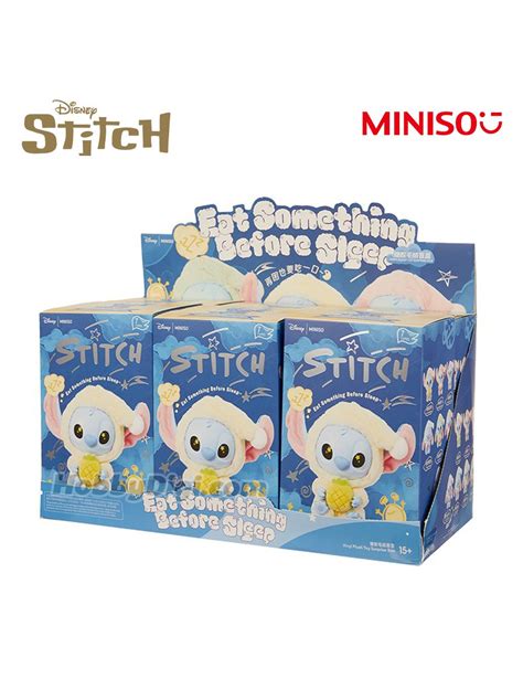 Miniso Blind Box Disney Stitch Eat Someting Before Sleep Series Online Shop