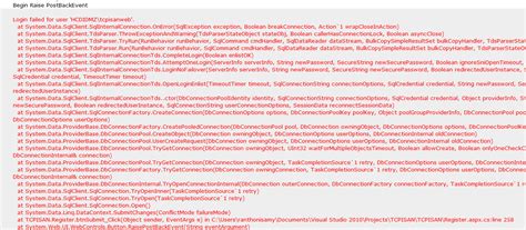 Asp Net Login Failed For User Hcdidmz Tcpisanweb Stack Overflow