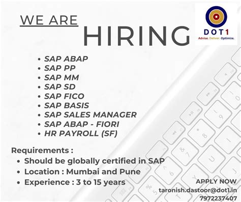 Saphiring Newopportunity Sap Hiring Newpost Shrutika Medhekar