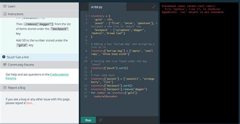 Whats Typeerror Int Object Is Not Iterable Community Codecademy Forums