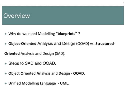 Ppt Object Oriented Analysis And Design Software Blueprints Powerpoint Presentation Id