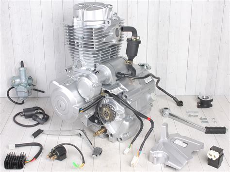 Двигатель в сборе ZS 167FMM (CG250-B) 250см3 возд. охл., эл.стартер ...