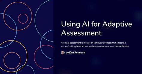 Using Ai For Adaptive Assessment