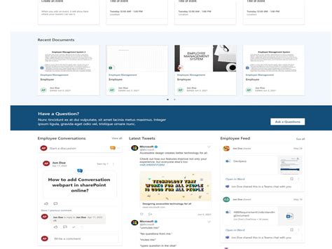 a modern intranet powerapps and power automate projects done upwork