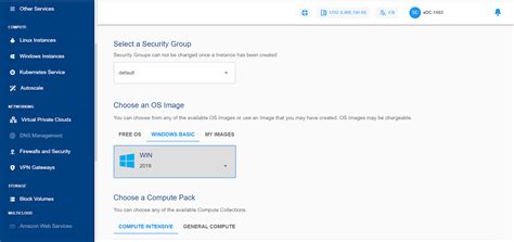 Creating Windows Instances Apiculus